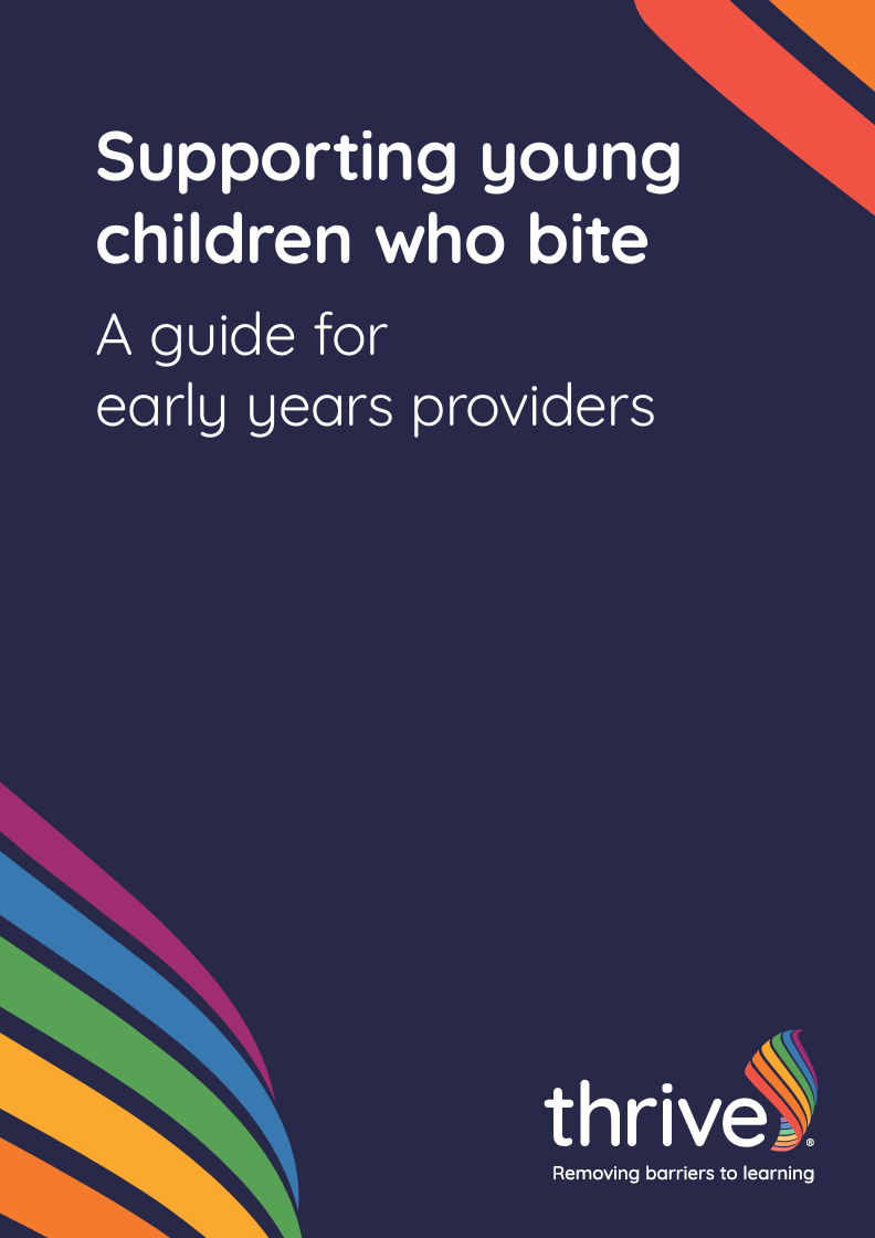 Supporting young children who bite: A guide for early years providers